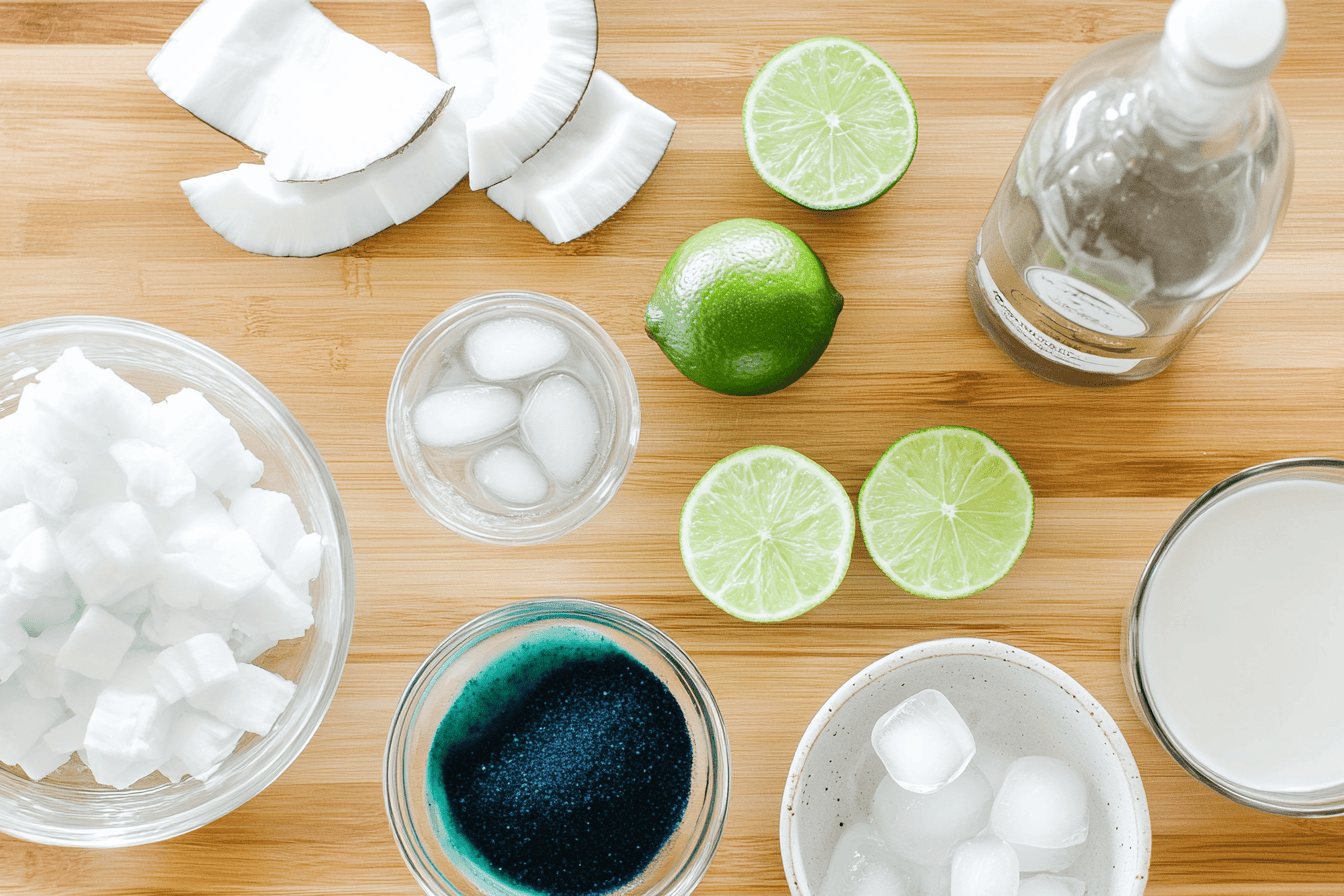 Blue Hawaii Mocktail - Island Mocktails